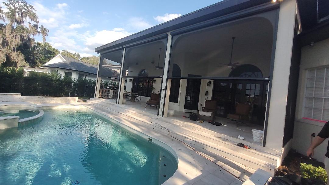 How to Install Retractable Screens in Orlando - Bay Breeze Retractable ...